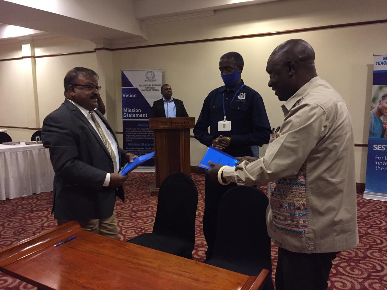 DMI-St. Eugene University & SESTUZ MOU Signing Event